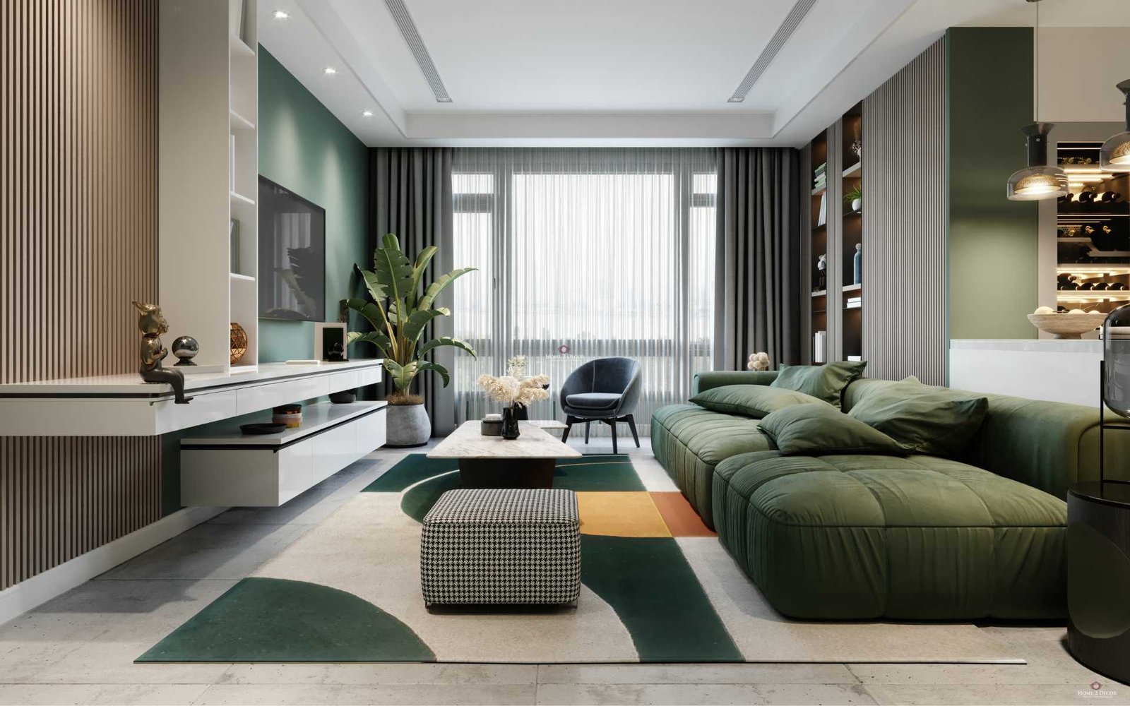 Asian Living-Stunning Apartments | Home2decor