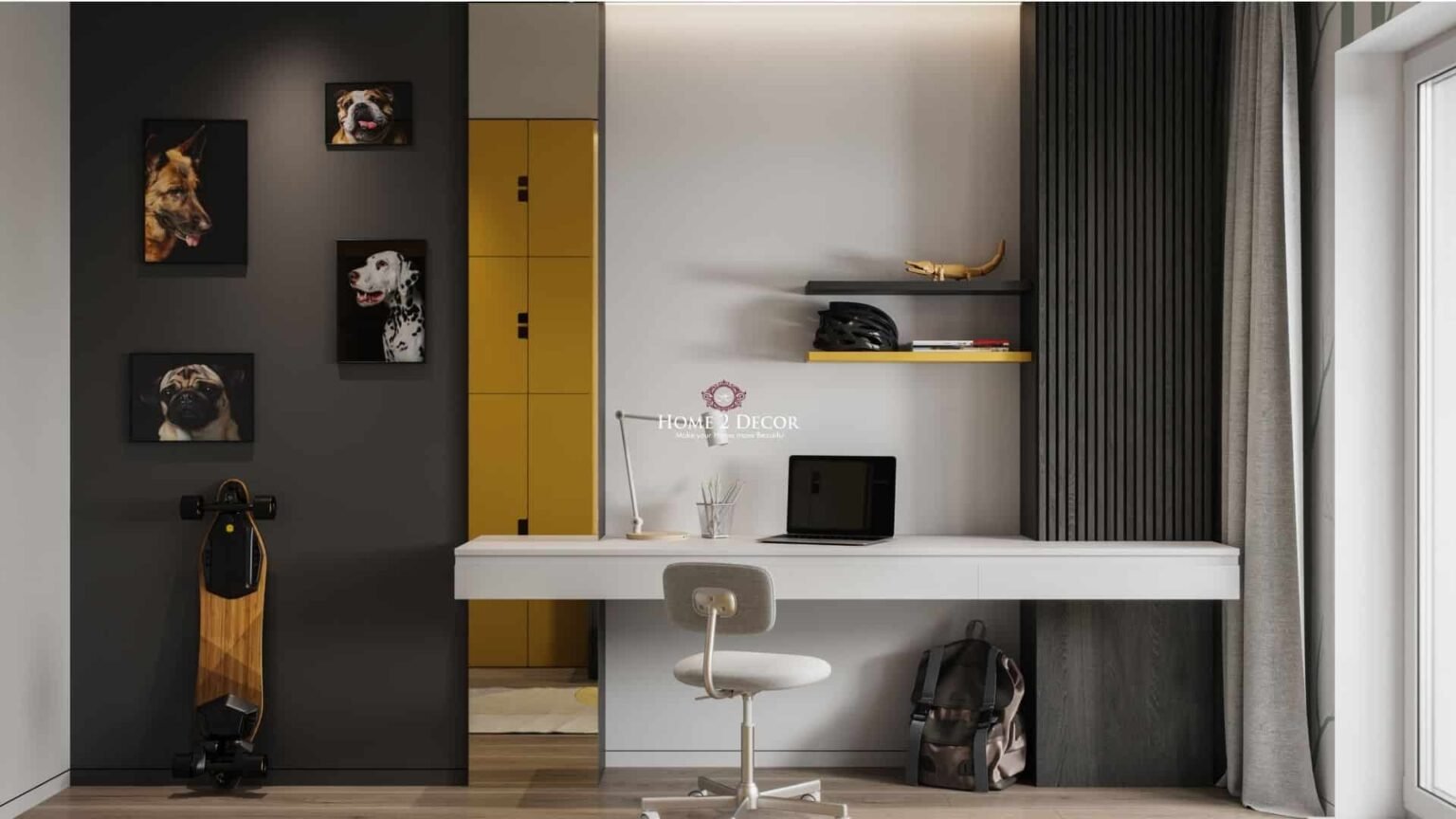 9 Tips To Design The Perfect Study Room Interior | Home2decor